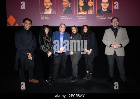 Noura Alilam, Raneem et Dana Elmorendes, Khaled Zidan et Kamel Tamimi ...