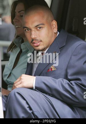 Michael Jackson avec Brett Barnes. Barnes était l'un des enfants qui ...