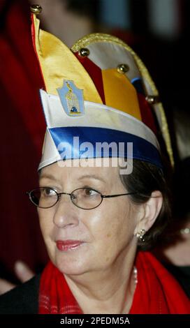 Schleswig-Holsteins Ministerpraesidentin Heide Simonis, SPD, wird am ...