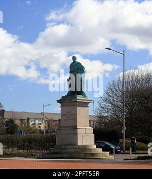 Statue de 2nd marquis (marquis) de Bute, John Crichton Stuart, K.T ...