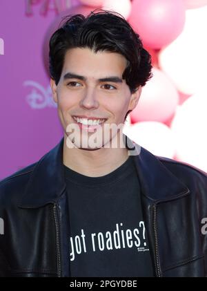 Braeden de la Garza arrive à la première de la série originale de ...