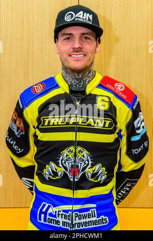Lewis Kerr - Sheffield TruPlant Tigers lors de la Grande finale SGB ...
