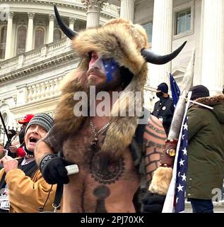 MARCH 30th 2023: Jacob Chansley - aka QAnon Shaman Jake Angeli ...