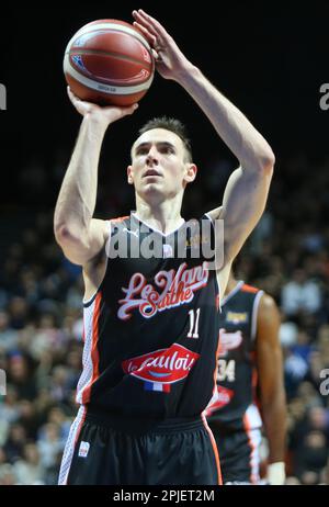 Terry TARPEY du Mans Sarthe basket lors de la coupe de France, Top 8 ...