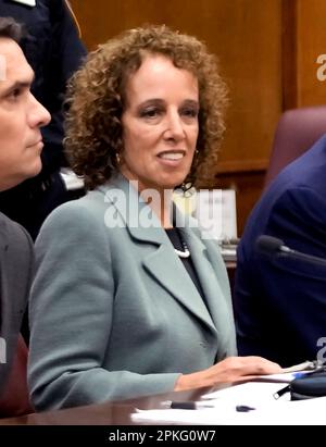 Susan Necheles, defense attorney for former President Donald Trump ...