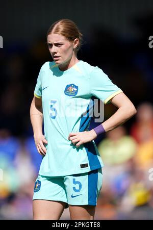 Cortnee Vine d'Australie lors d'un match international au Cherry Red ...