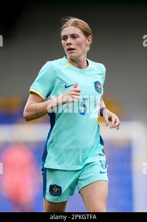 Cortnee Vine d'Australie lors d'un match international au Cherry Red ...