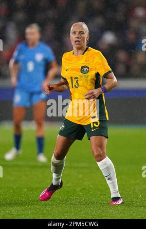 Tameka Yallop en Australie en action pendant l'Alzheimer's Society ...
