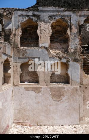 2 avril 2023, Bhadurgad / Dharmaveer gad, ruines du palais de Bahadur ...