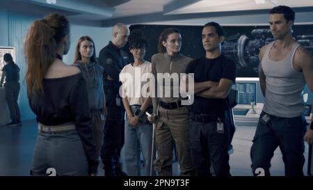 L'ARK, de gauche à droite: Tiana Upcheva, Stacey Read, Paul Leonard ...