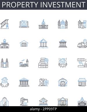 Collection symboles ligne. Métaphore, Allegory, iconographie ...