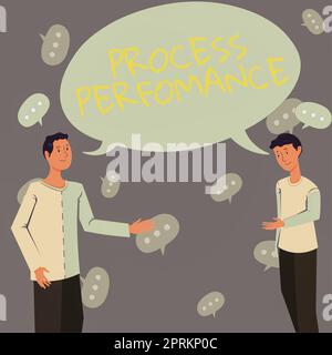 Processus d'affichage conceptuel Perfomanceprocessus de mesure de l ...