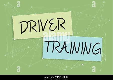 La formation en écriture manuscrite prépare un nouveau conducteur pour ...