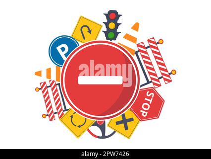 École de conduite avec le processus d'éducation de la formation de voiture et apprendre à ...