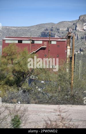 Hayden, AZ., États-Unis 2/18/2023. Fondée en 1909 par le Kennecott ...