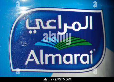 This image shows an Almarai logo in Cairo, Egypt, on Wednesday, April ...