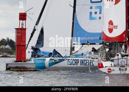 Camille Bertel et Pierre Leboucher ( Cap Ingelec ) - Mael Garnier et ...