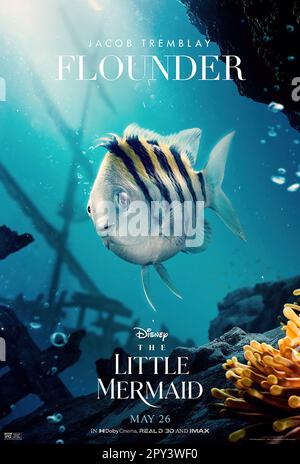 THE LITTLE MERMAID, affiche de personnage américain, Melissa McCarthy AS Ursula, 2023. © Walt ...