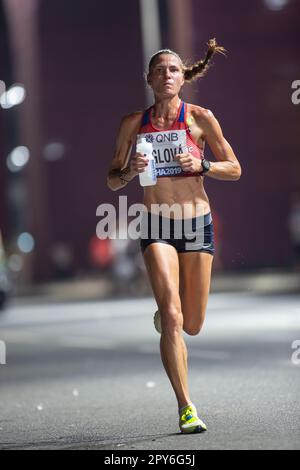 Marcela Joglová participe au Marathon des Championnats européens d ...