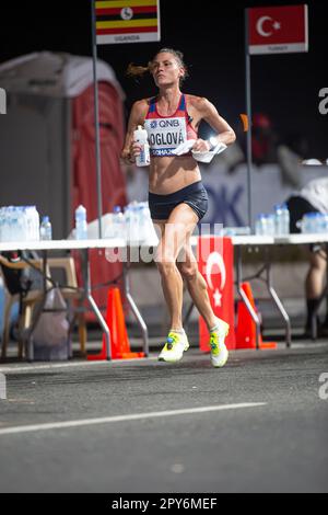 Marcela Joglová participe au Marathon des Championnats européens d ...