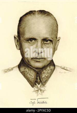 Le général allemand Von Fritsch Photo Stock - Alamy