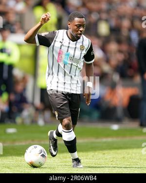 Aaron Nemane du comté de Notts lors du match de demi-finale de la ...