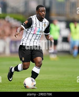 Aaron Nemane du comté de Notts lors du match de demi-finale de la ...