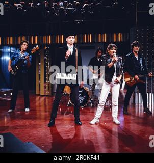 Hitparade, ZDF Musikssendung, Auftritt der französischen Sängerin ...