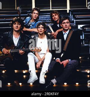 Hitparade, ZDF Musikssendung, Auftritt der französischen Sängerin ...