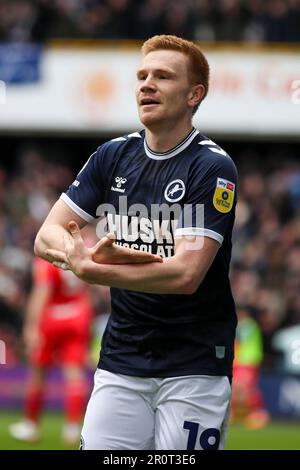 Duncan Watmore de Millwall lors du match de championnat entre Millwall ...