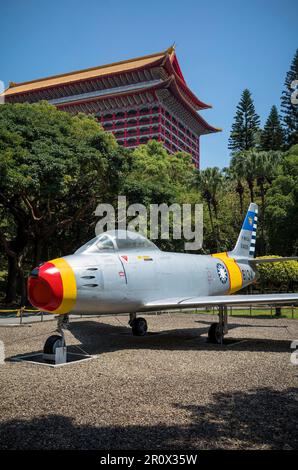 Taipei. 10th mai 2023. North American F-86 Sabre, le Sabrejet, un avion ...
