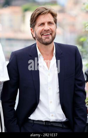 Cannes, France, 16 mai 2023. Michael Douglas pose au Palme d'Or ...