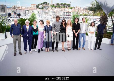 Maïwenn, Pauline Pollmann Photocall du film 'Jeanne du Barry' 76th ...