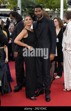 Nawell Madani, Djebril Zonga 76th Festival de Cannes tapis rouge du ...