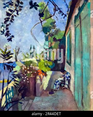 La Terrasse St Tropez, Henri Matisse, 1904, musée Isabella Stewart ...