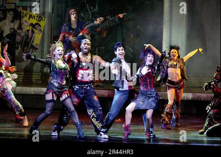 l-r: Hannah Jane Fox (Scaramouche), Tony Vincent (Galileo), Nigel ...