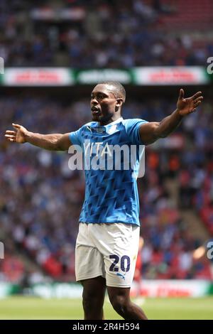 Londres, Royaume-Uni. 28th mai 2023Isaac Olaofe du comté de Stockport ...