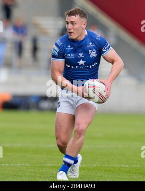 Jake Trueman #6 du FC Hull pendant le match de la Super League Round 13 ...