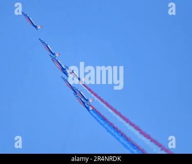 La Ferte Alais, France. 29th mai 2023. Le Capitaine Nicolas Godet s ...