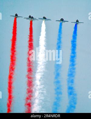 La Ferte Alais, France. 29th mai 2023. Le Capitaine Nicolas Godet s ...