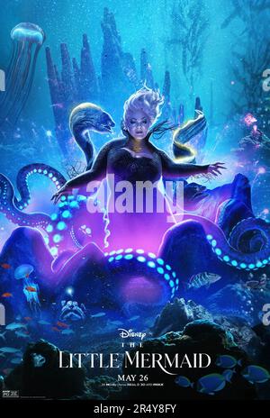 THE LITTLE MERMAID, affiche de personnage américain, Halle Bailey, Ariel, 2023. © Walt Disney ...