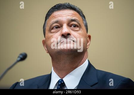 UNITED STATES - JUNE 6: Joseph Cuffari, right, inspector general for ...