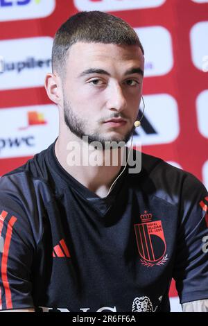 Tubize, Belgique. 09th juin 2023. Mandela Keita en Belgique et Koni de ...