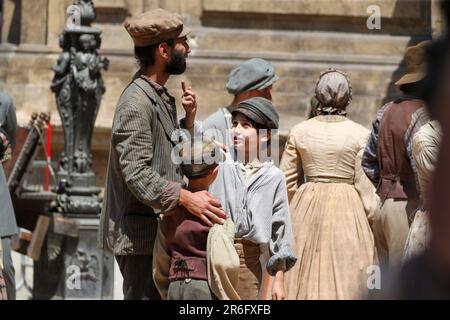 Palerme, Italie. 09th juin 2023. La série Leopard Netflix aux quatre ...