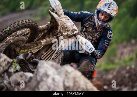 German Manuel Lettenbichler won his second Red Bull Erzbergrodeo in a ...