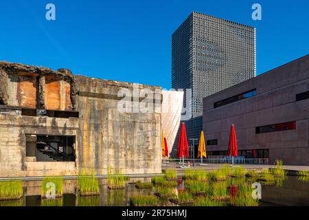 Université de Luxembourg dans le quartier de Belval, Esch-sur-Alzette, capitale européenne de la ...