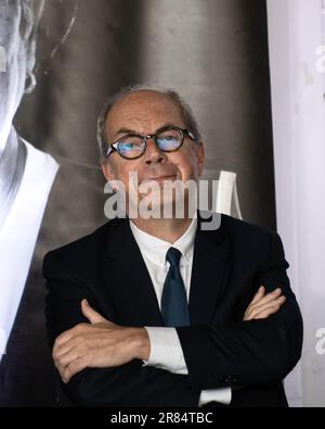 Pierre Coppey (PDG de Vinci autoroutes) est vu lors de la visite d ...