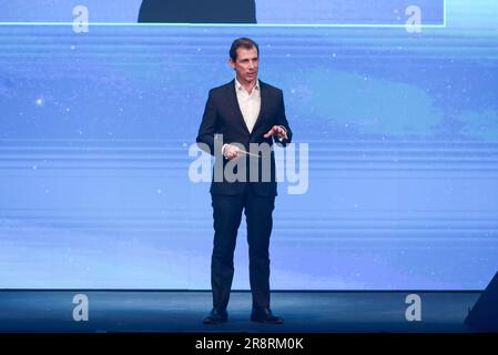 EDP CEO Miguel Stilwell d'Andrade during the global conference 'We ...