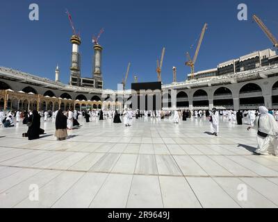 La Mecque Arabie saoudite - 17 2023 mars : Al Kaaba dans la mosquée Al ...