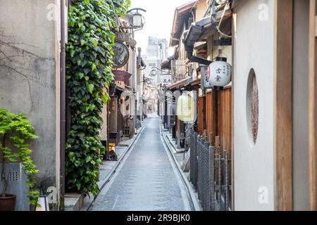 Kyoto pontocho ruelle restaurants et bars dans le centre de kyoto ...
